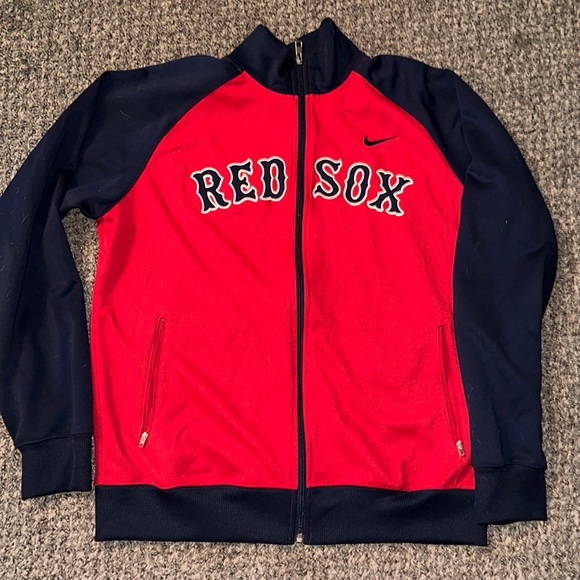 Nike | Jackets & Coats | Mens Nike Boston Red Sox Track Jacket | Poshmark